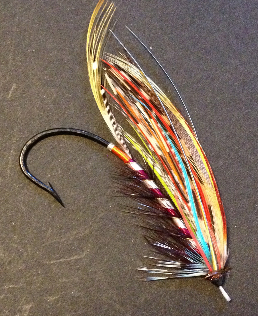 Free fibre wing（ウイングの種類③）: Salmon Fly Patterns